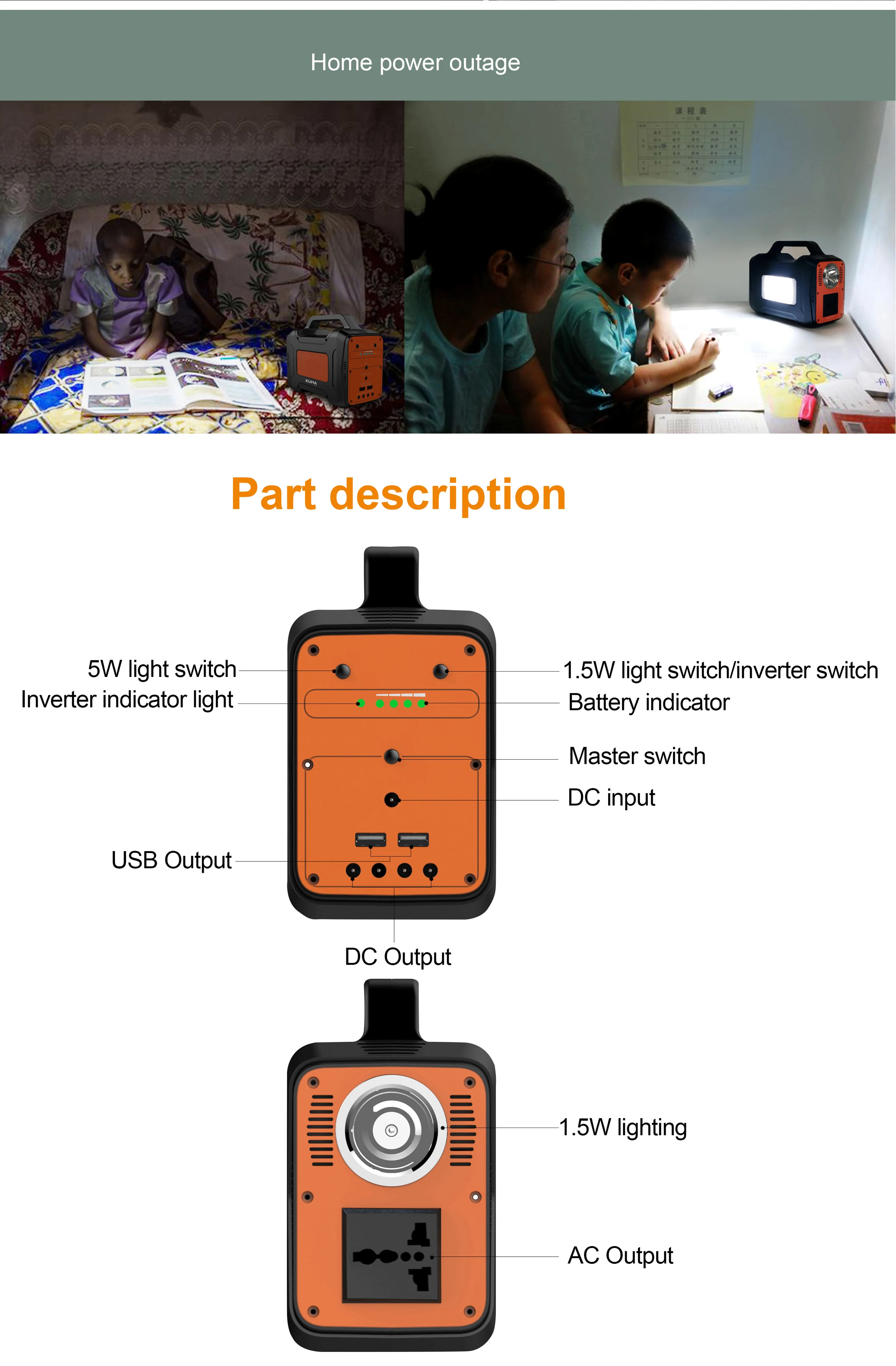 Buy Wholesale China Wholesale Large Capacity Outdoor Portable Power ...