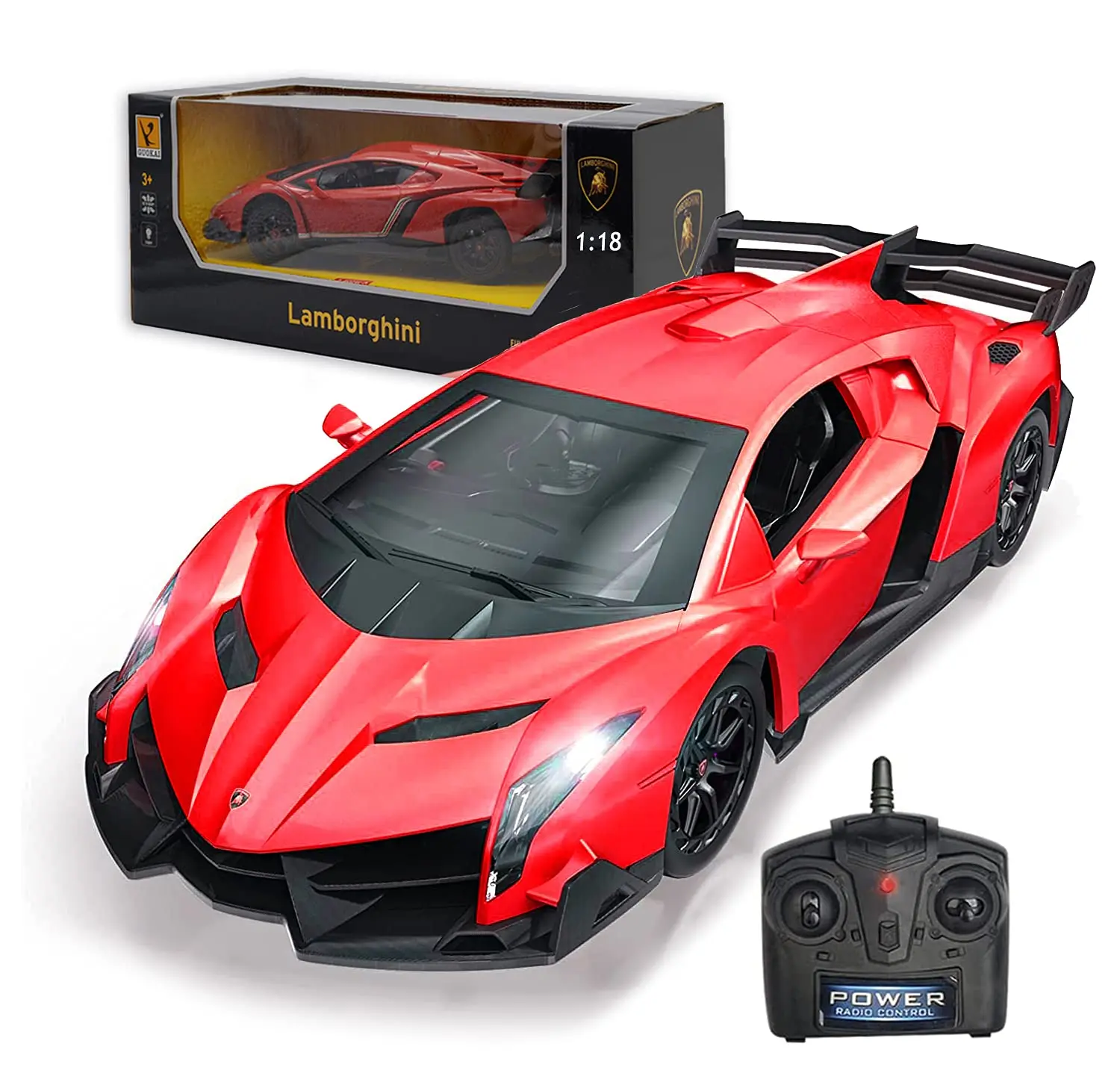 Alibaba.com: Kids Licensed Lamborghini 1:18 Scale RC Racing Model ...