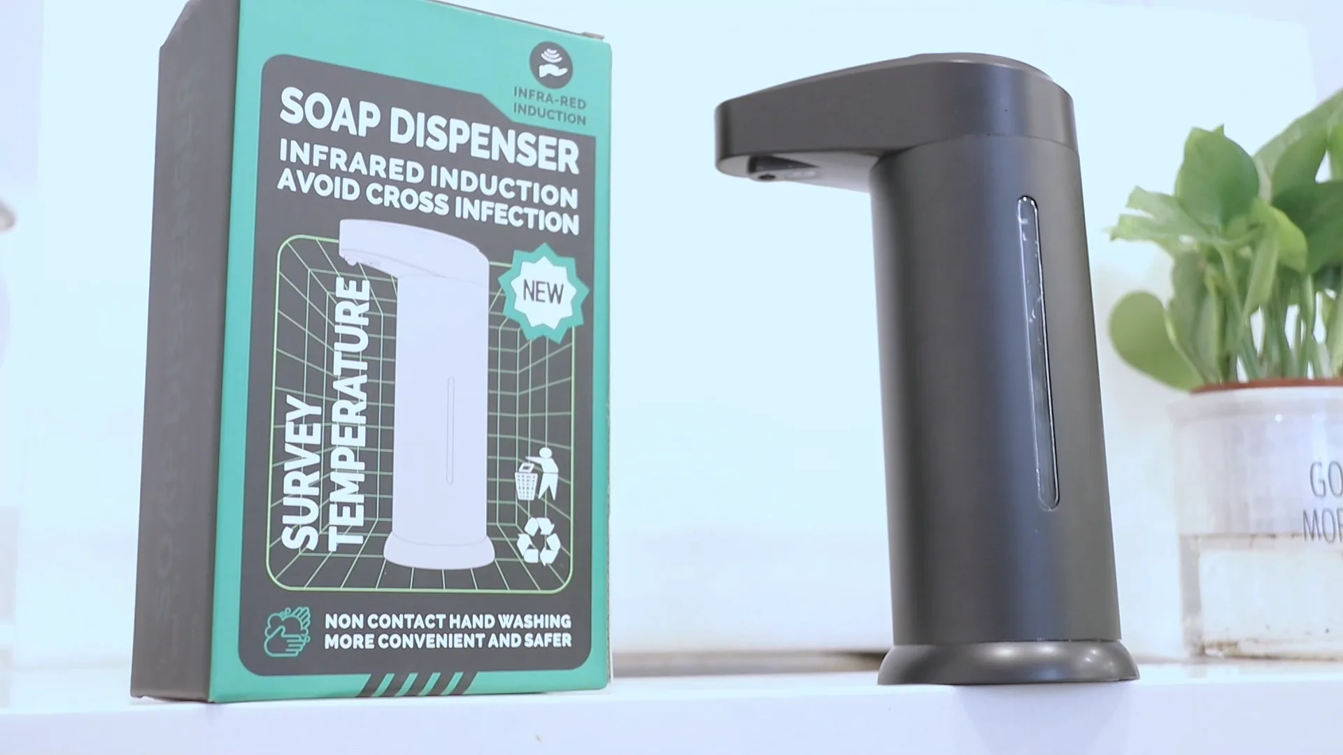 Automatic Liquid Soap Dispenser,Touchless Battery Operated Hand Soap ...