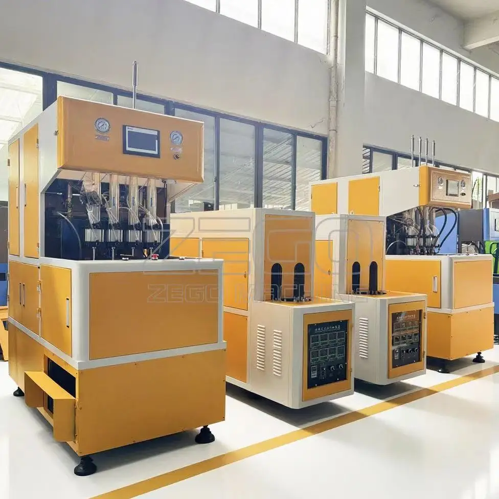 Factory 3L Semi Automatic PET Bottle Making Machine 2 Cavities Mineral ...