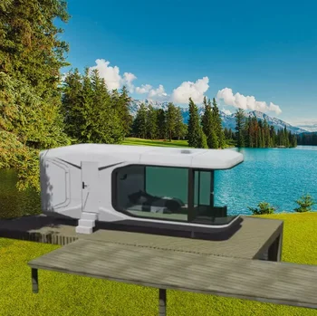 Luxury Prefab Modular House Capsule House For Holiday - Buy Smart House ...