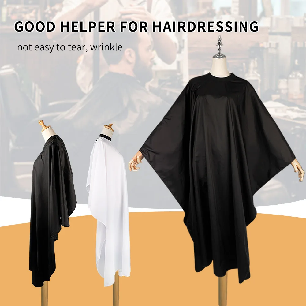 Dropshipping Barbershop Silicone Neck Hairdressing Cape Waterproof Hair ...