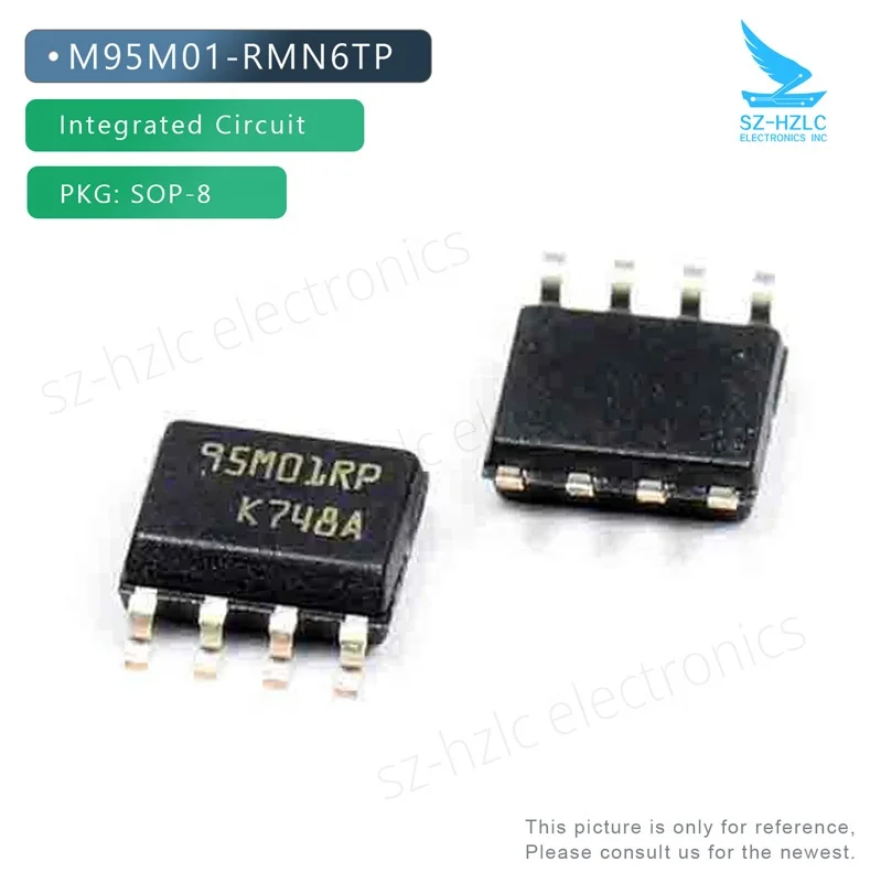 M95m01-rmn6tp M95m01 Sop-8 1mbit Eeprom Memory 25ns 8-pin Ic Serial-spi ...