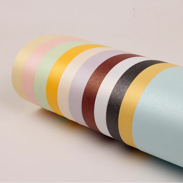 Luxury Printable A3 A4 A5 A6 8.5*11INCH Pearl Cardstock White Shimmer ...