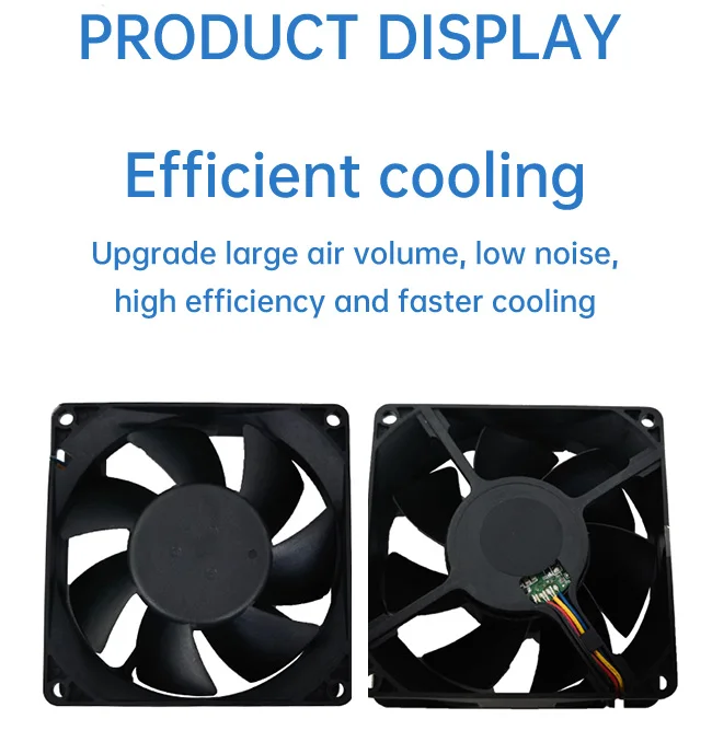 Low Noise Waterproof Brushless Fan 9232 92mm 5v Exhaust Fan 12v Dc ...