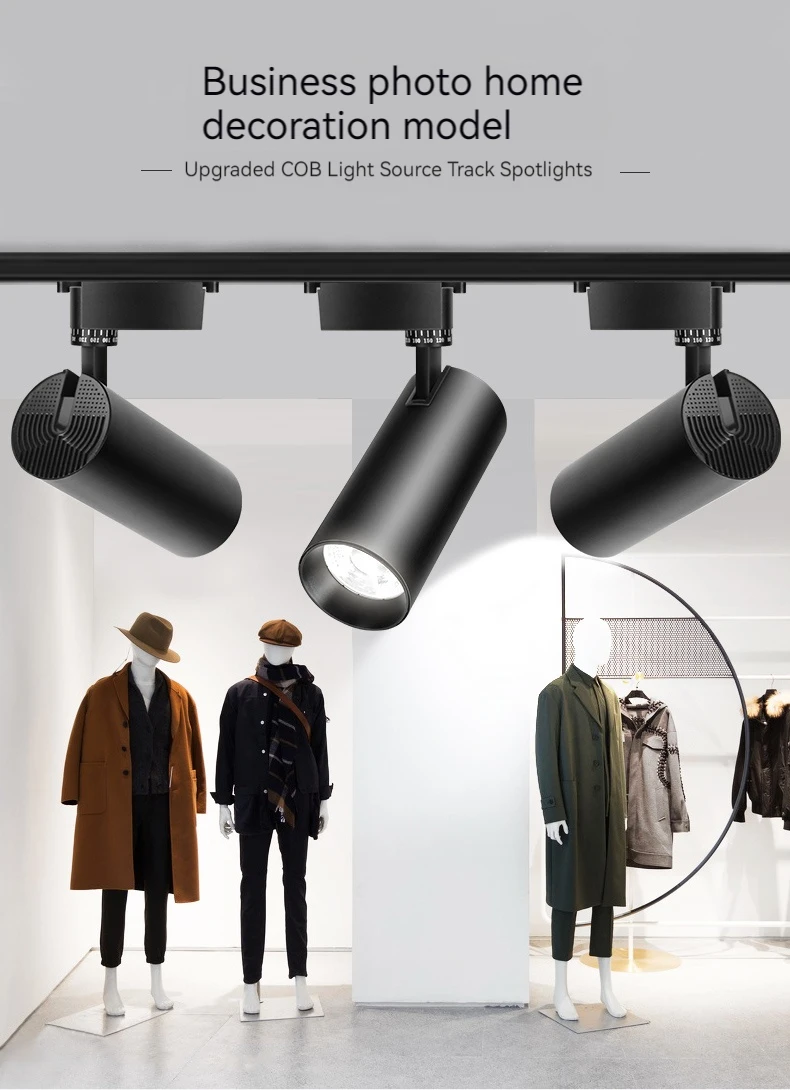 Adjustable Commercial Track Lighting - Efficient & Bright