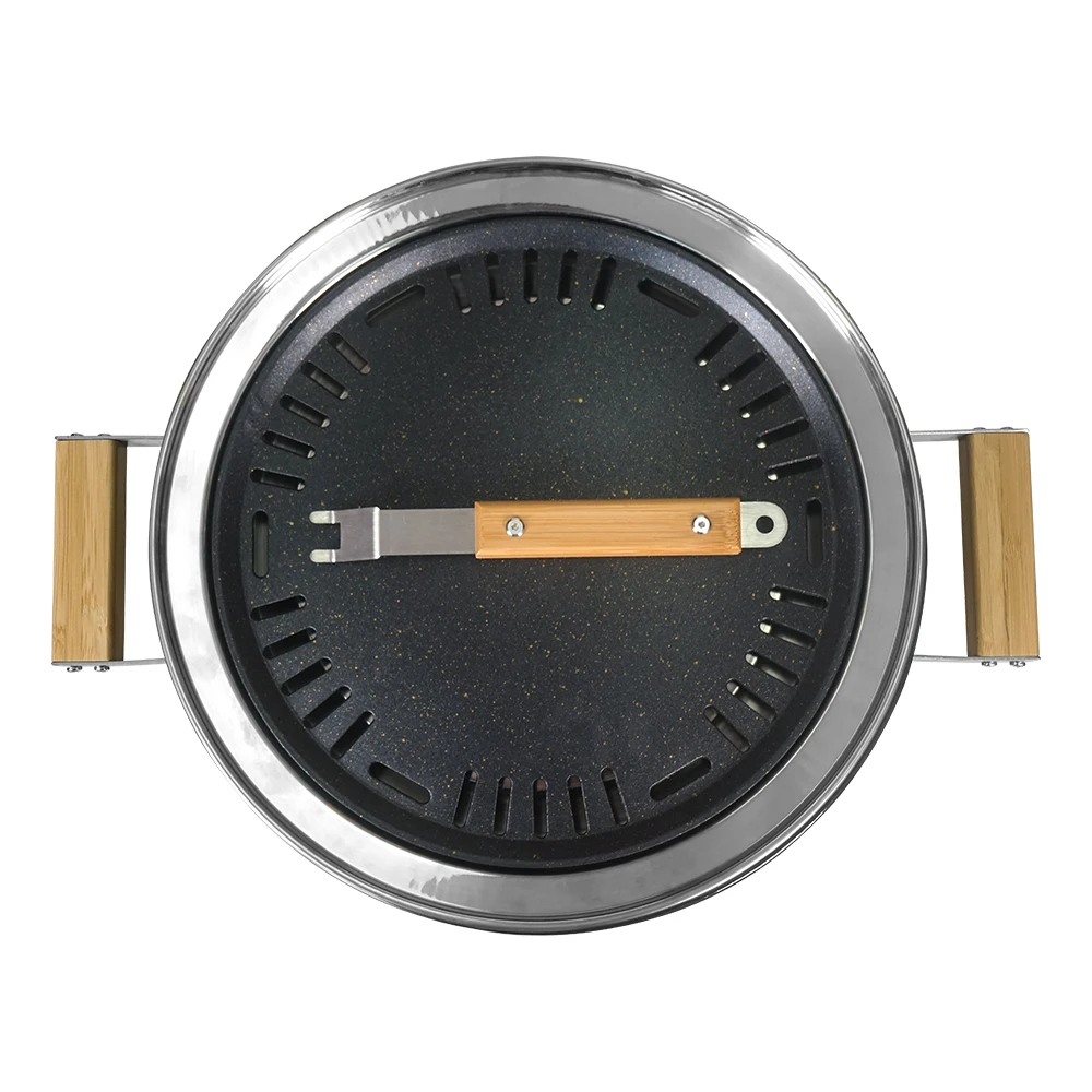 Seb Charcoal Bbq Grill Hibachi Grill With Grid Lifter For Outdoor ...