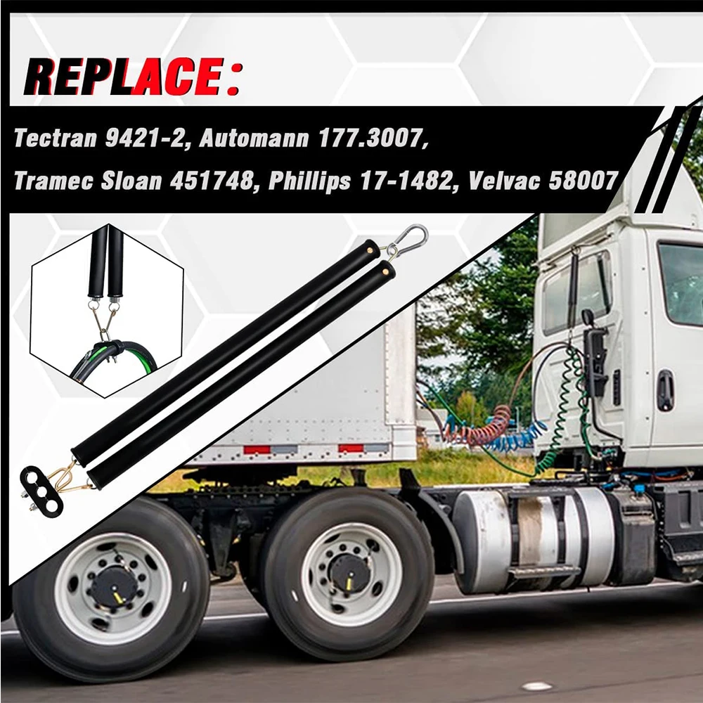 Heavy Duty 25" Dual Tender Spring Kit for 3 in 1 Semi Truck Air Line ...