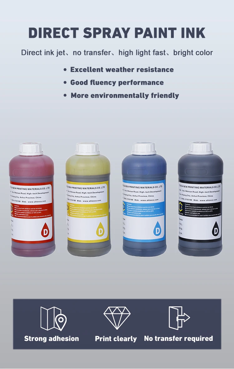 1kg 5kg Color White Garment Textile Digital Printing Pigment Ink For ...