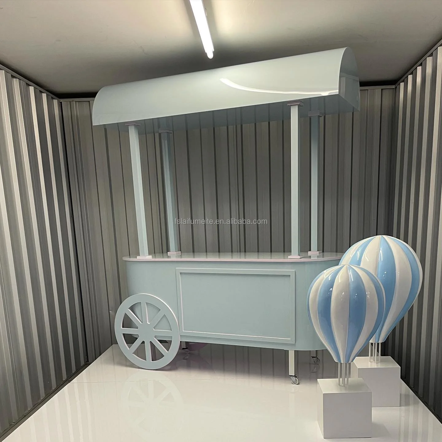 Wedding Supplies Mobile Flower Display Sweet Candy Cart Wedding Party ...