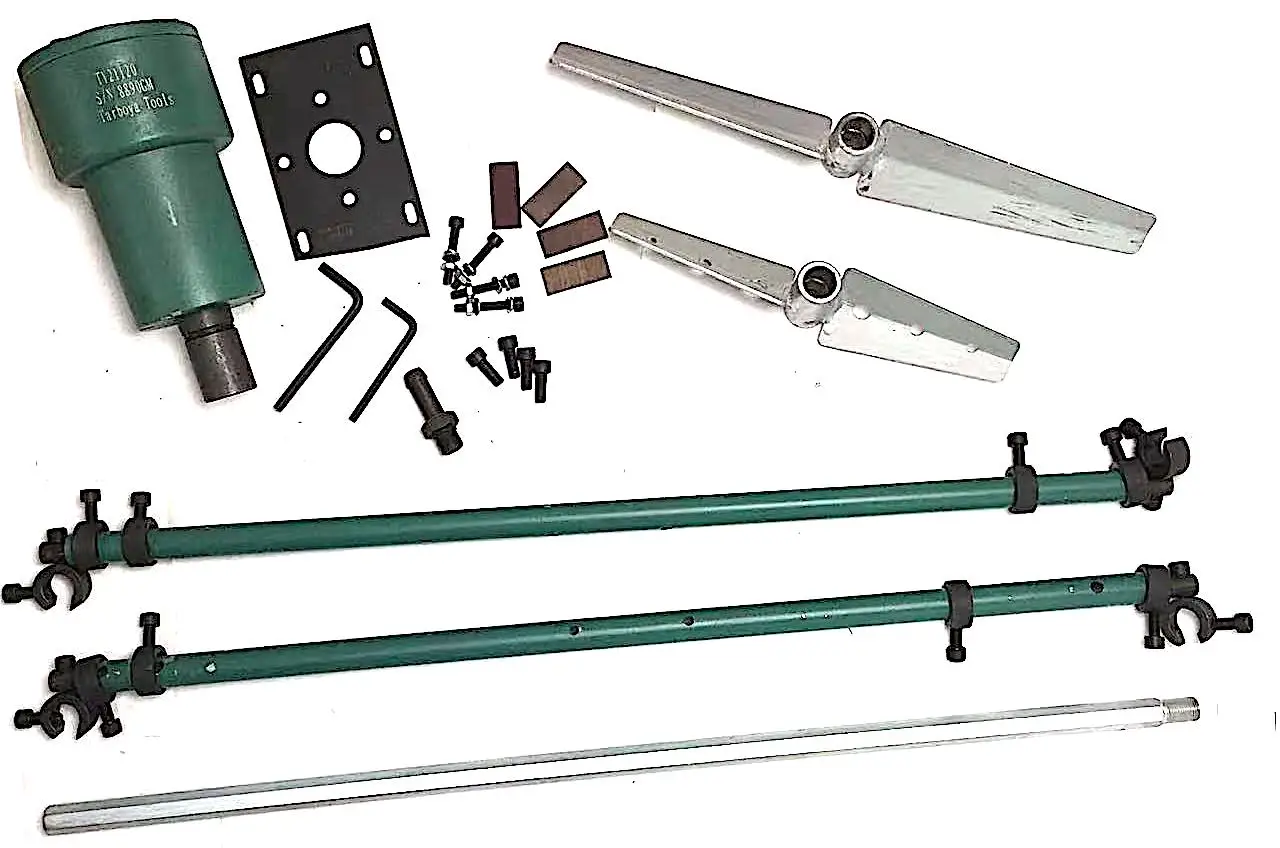 Air IBC Tote Mixer - 1000L Fluid Mixing System, 400mm Propeller, OEM