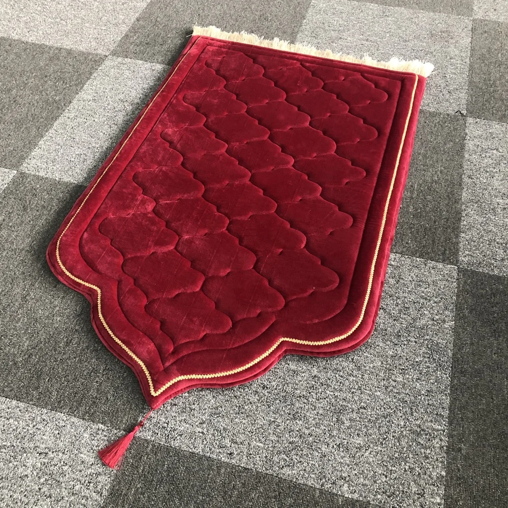 Portable Foldable Dubai Muslim Praying Arabic Mat Sejadah