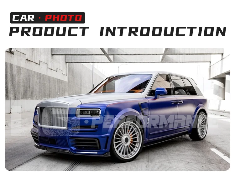 Forged Carbon Fiber M Style Bodykit For Rolls Royce Cullinan Engine ...