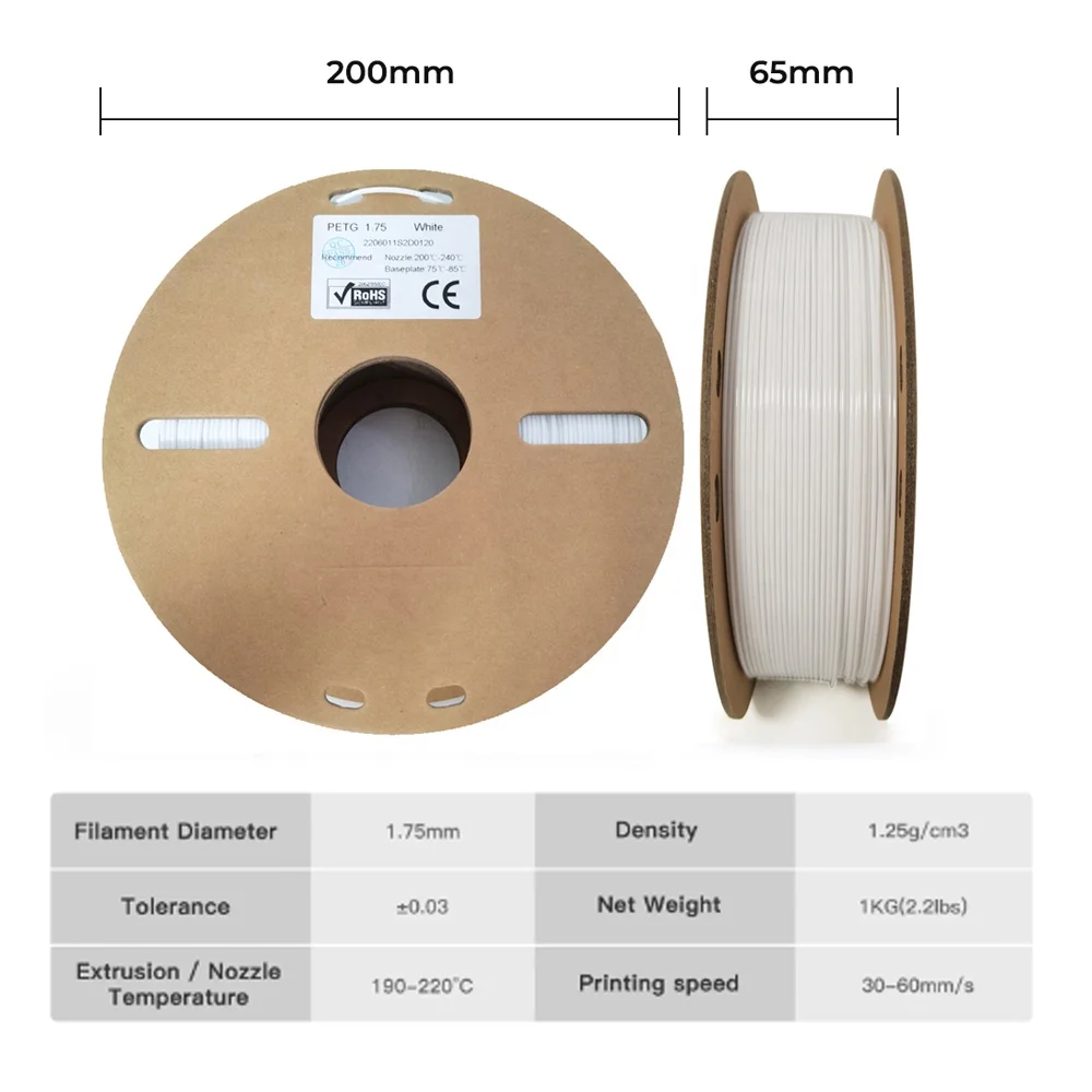 Yasin Petg Filament 1.75mm For 3d Printing Materials - Oem | Wholesale