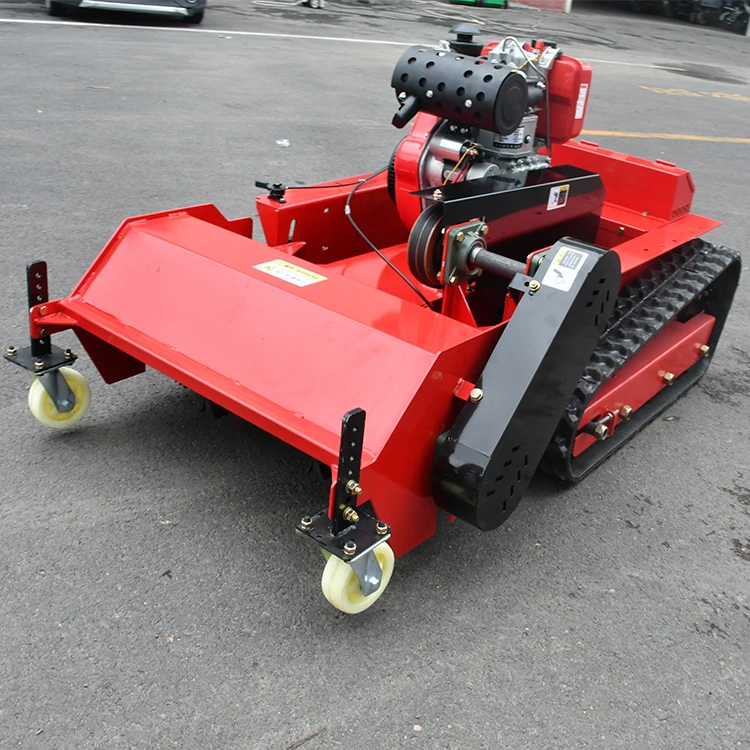 800mm Flail Mower with Remote Control - Intelligent Lawn Mower