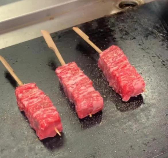 Beef Chicken Satay Meat Skewer Machine - 3000pcs/h Capacity