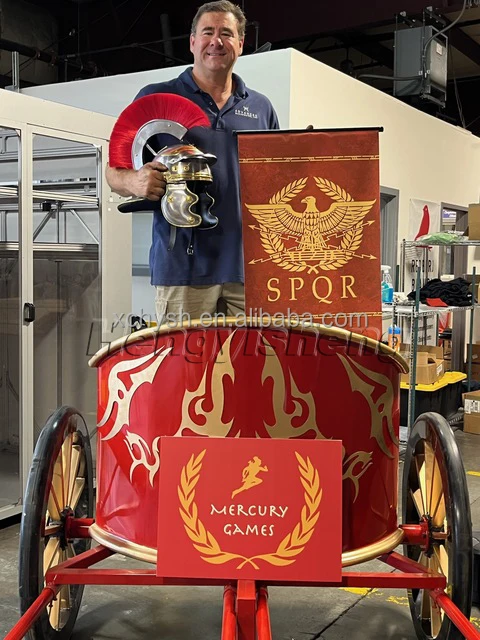 Marathon Horse Cart - Durable Two-Wheel Chariot for Training