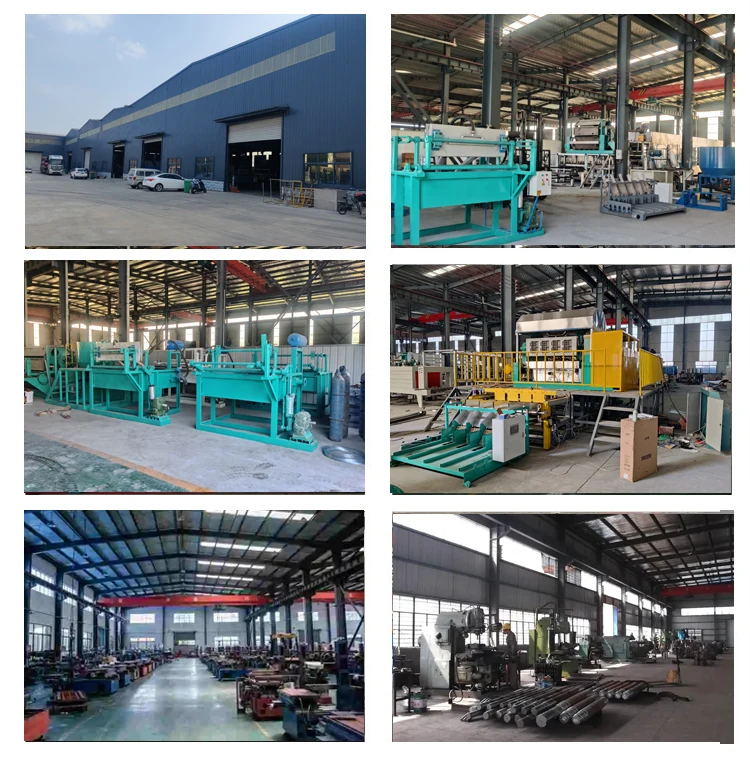 Production Process Flow Of Pulp Molding Work Package Products And Egg ...