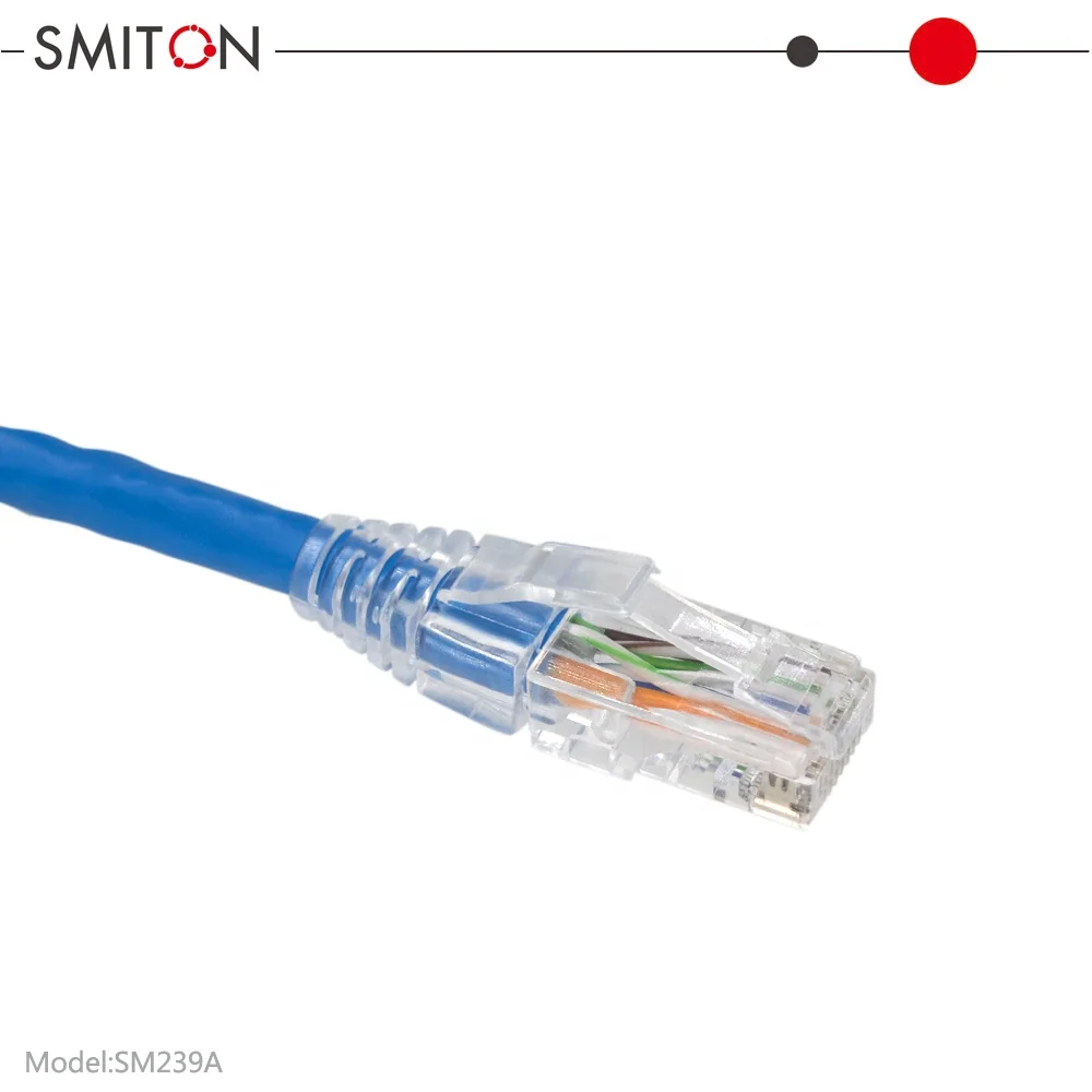 Transparent Rj45 Connector Boot Cat6 Cat 5e Modular Plug Boot - Buy ...