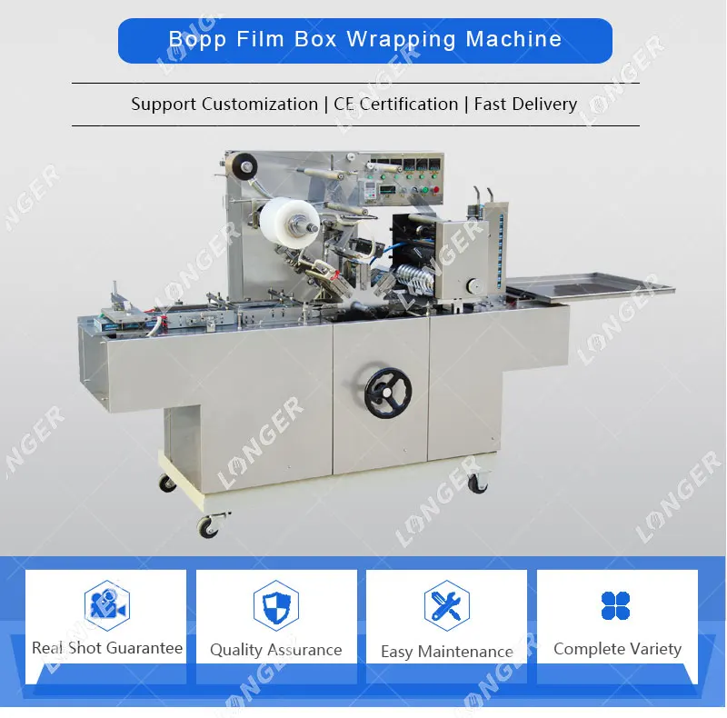 Automatic Chocolate Candy Wrapper Over Wrapping Packaging Tea Packing ...