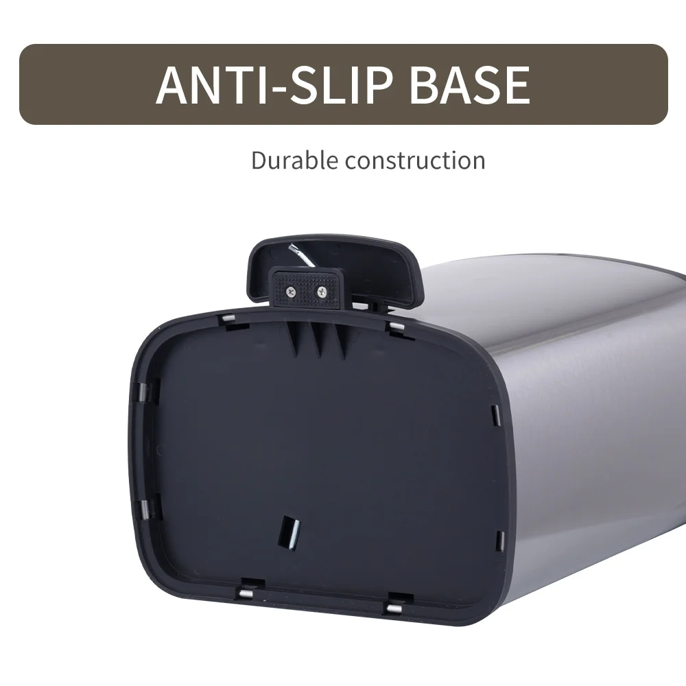 High Quality 5L/50L Rectangular Foot Pedal Trash Can Office Stainless ...