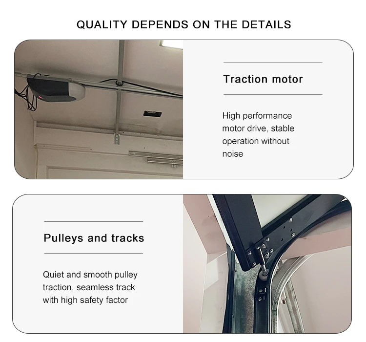 Modern Aluminum & Glass Automatic Garage Door Opener - OEM | Wholesale