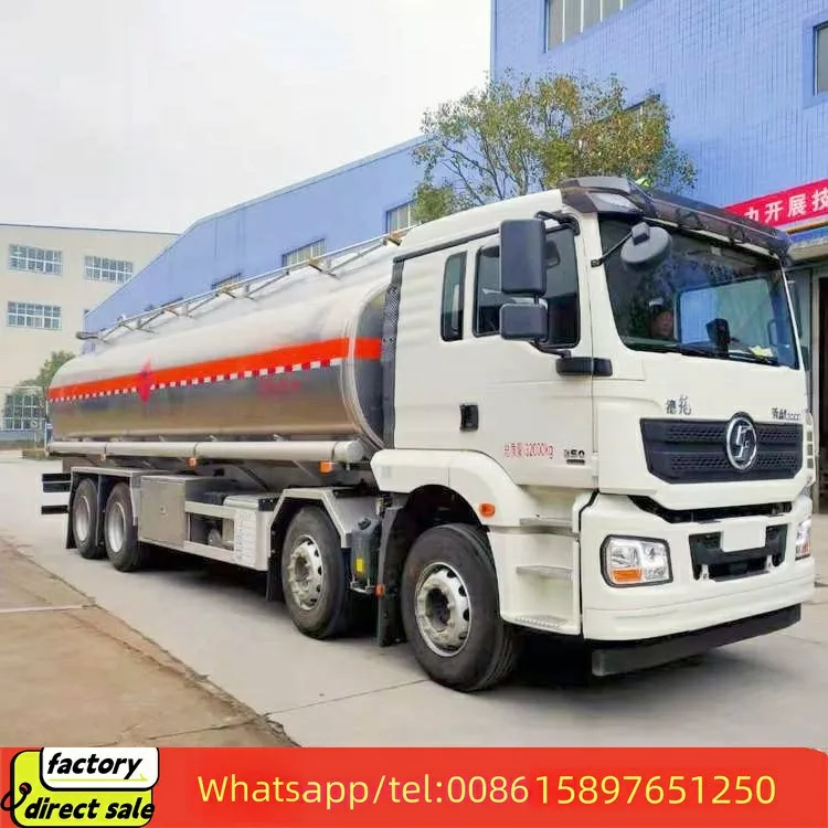 Shacman 8x4 12 Wheel Fuel tank Truck with Dispenser/33000 Liters Oil ...