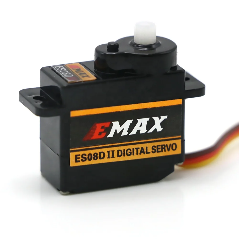 EMAX ES08D II Plastic Digital Micro Servo for RC Helicopter Airplane RC ...