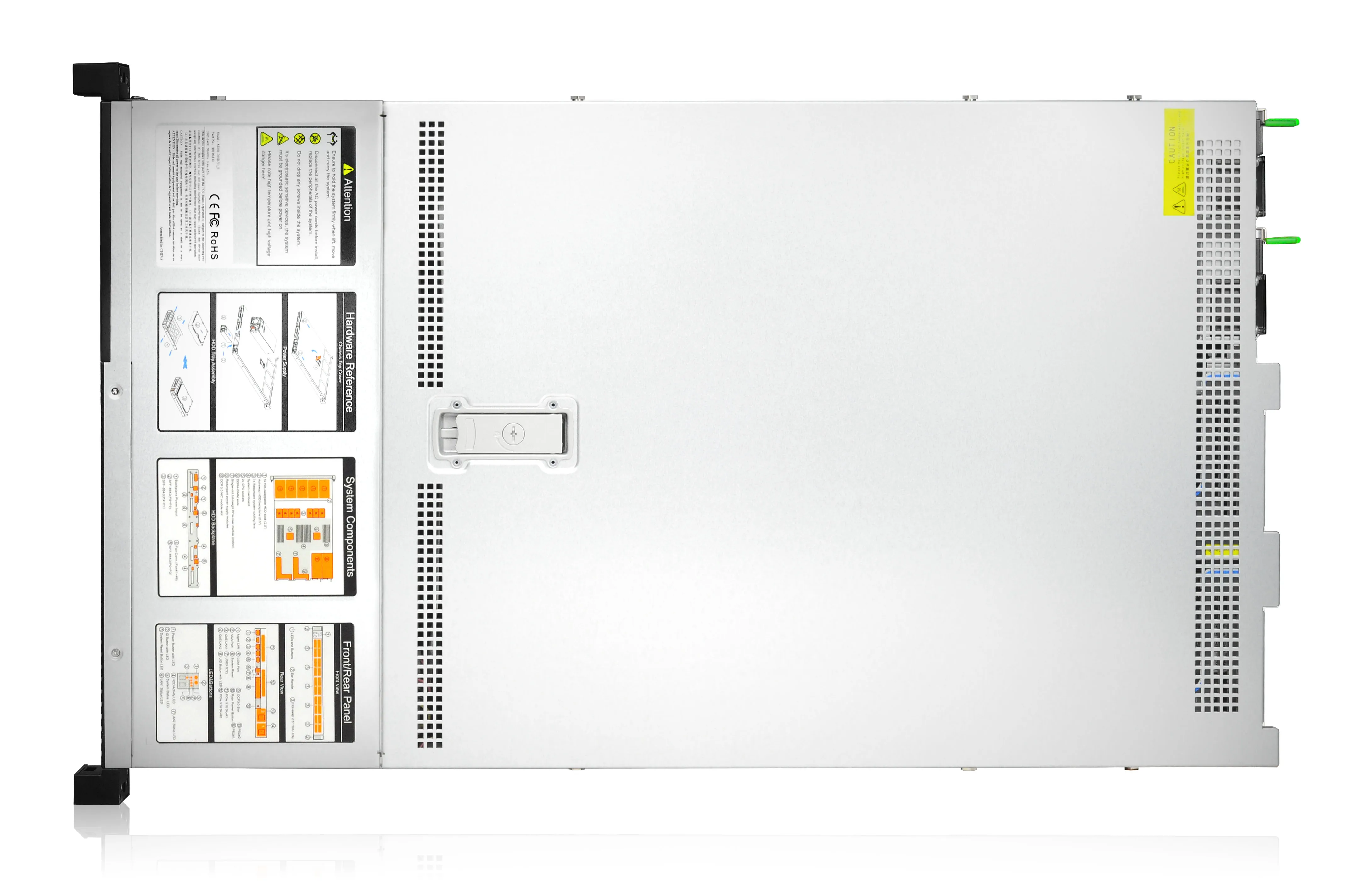 Factory Sell 1u Rack Server Asr101-d04r Amd 7542 3.4ghz Processor 32gb ...