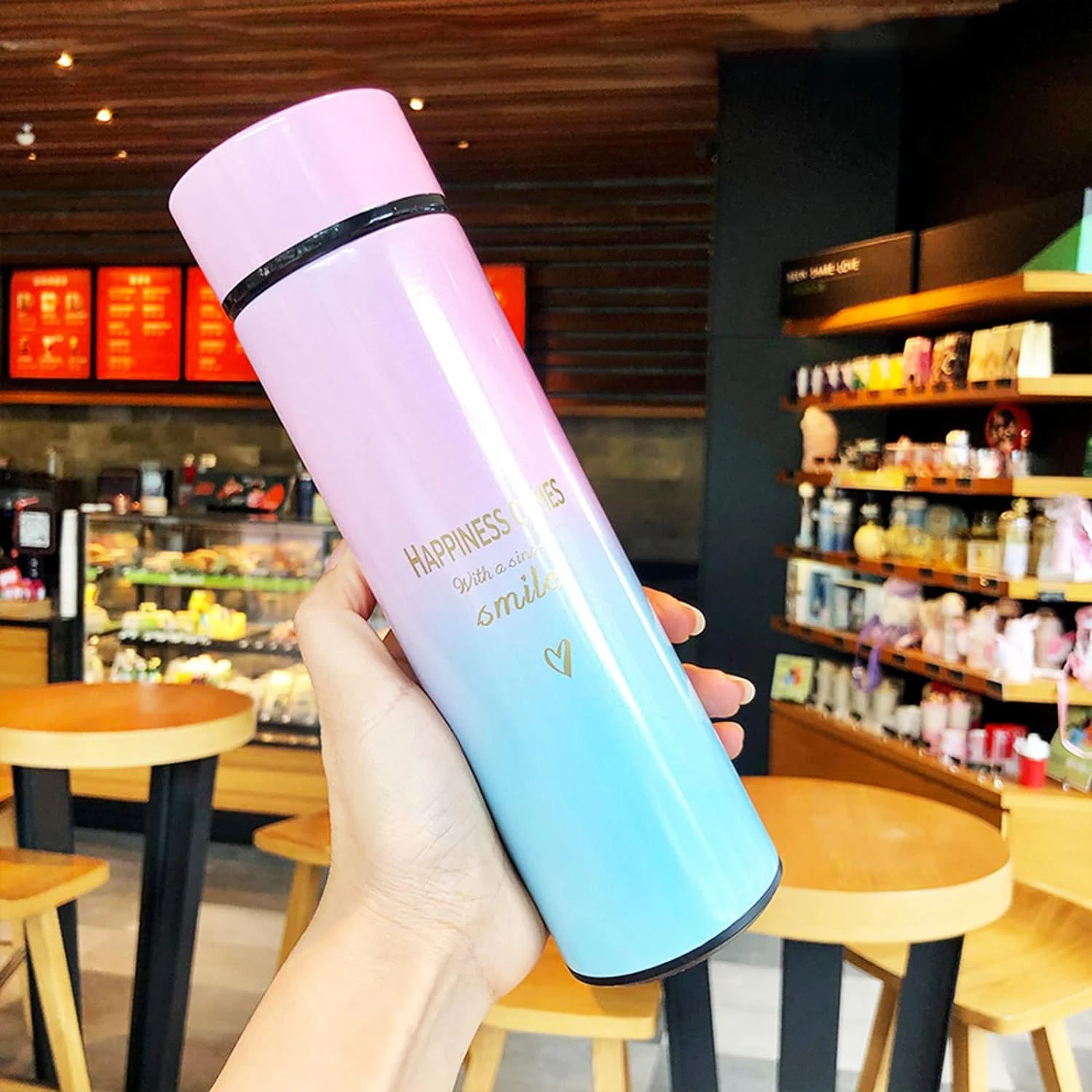 Smart Water Bottle - 500 ML Stainless Steel Vacuum Flask