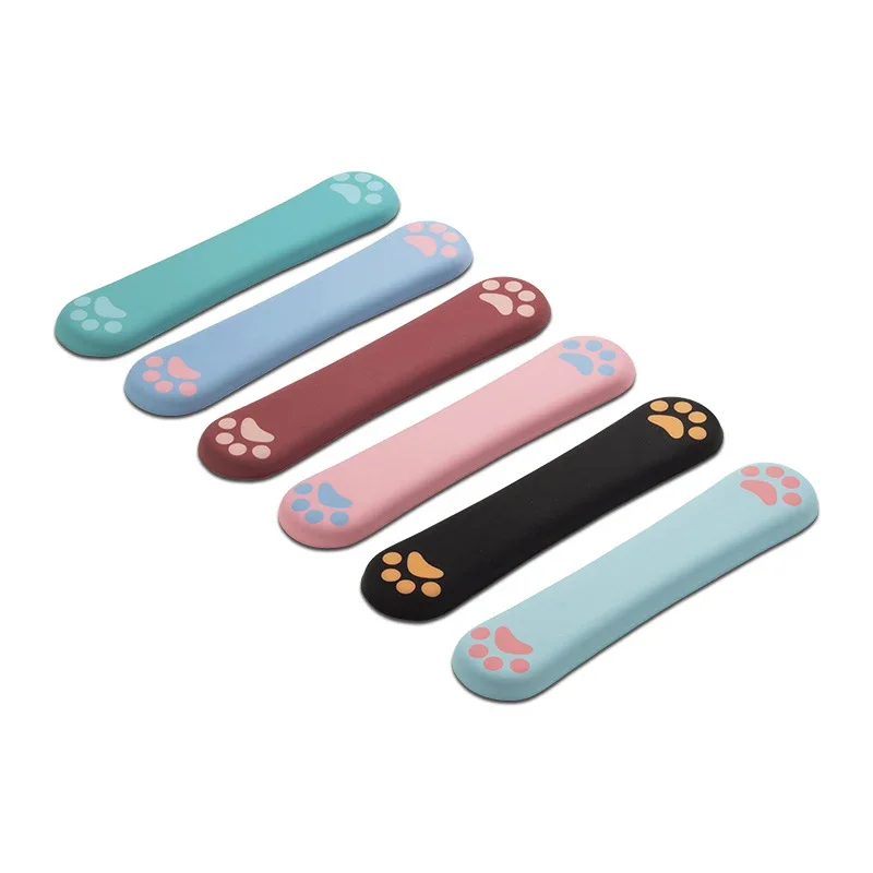 Cute Cat Paw Memory Foam Wrist Rest Mouse Keyboard Pad With Wrist ...