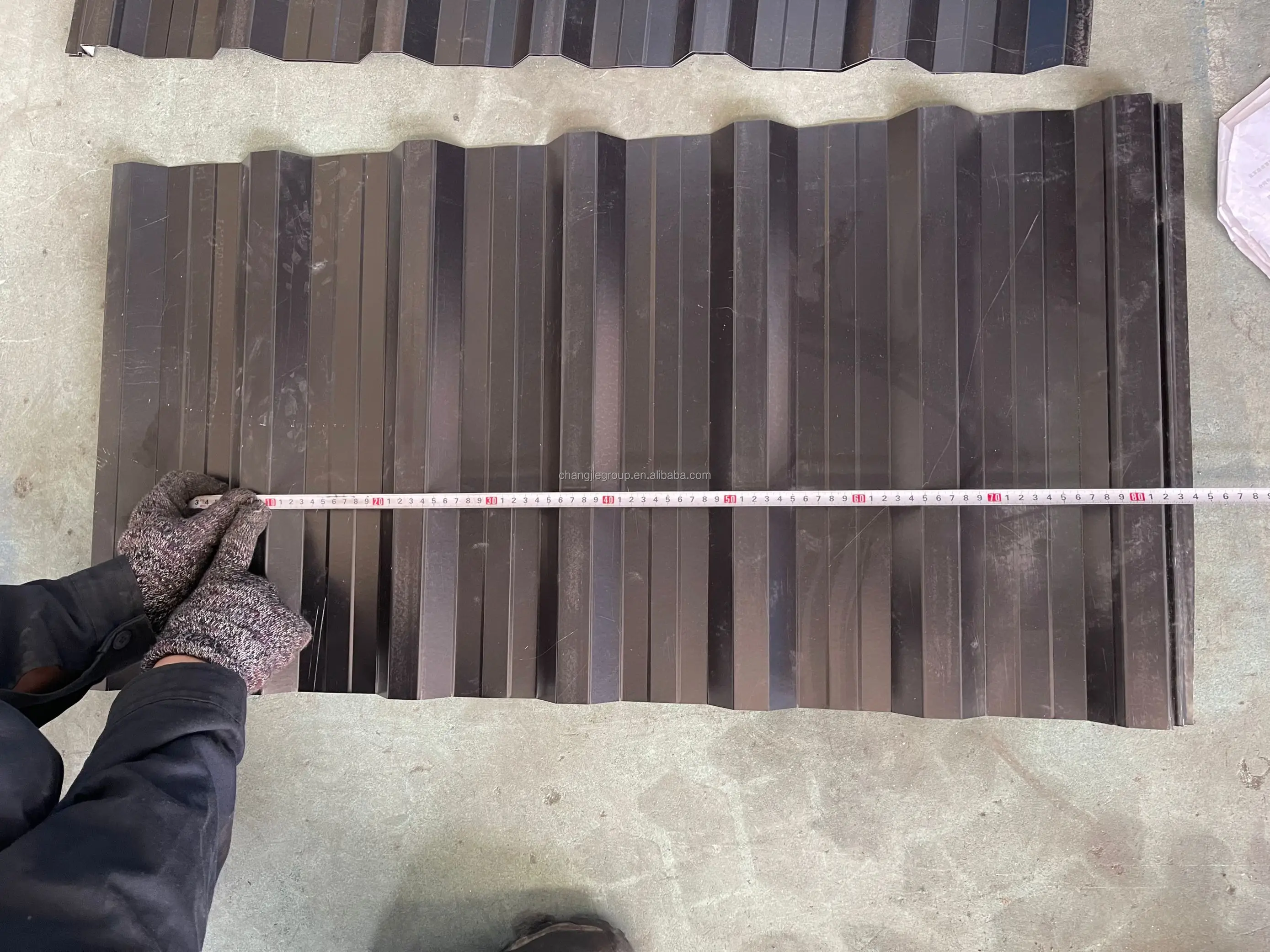 Ibr Roof Sheet Making Trapezoid Roof Sheet 3 Rib Color Steel Aluminum ...