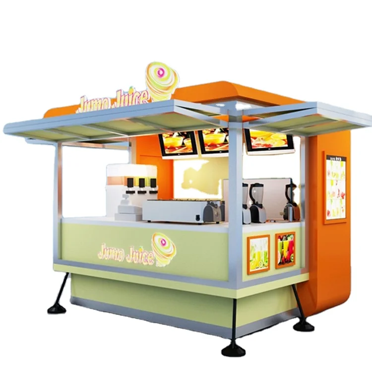 Outdoor food display kiosk outdoor snack booth design outdoor juice ...