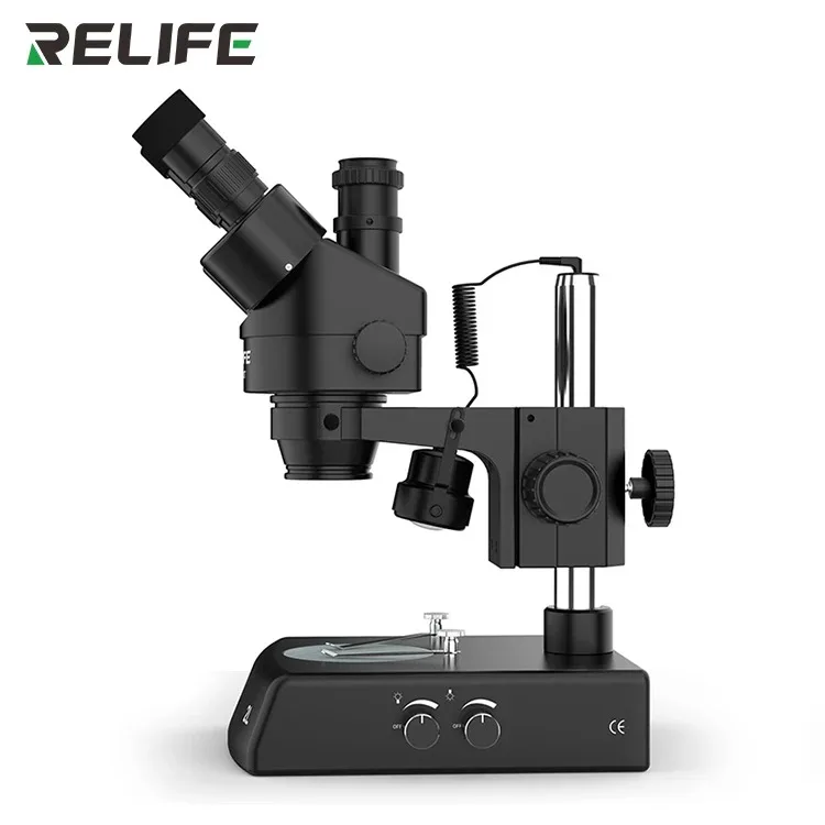 RELIFE RL M3T-2L Trinocular Microscope - HD Stereo Vision