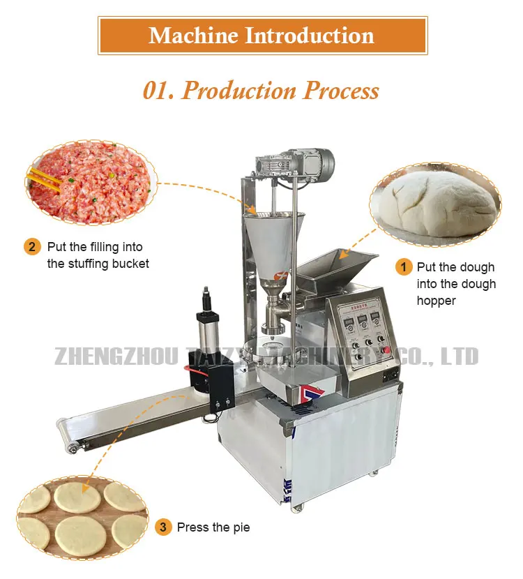 Automatic Chinese Meat Pie Maker Aloo Paratha Making Machine| Alibaba.com
