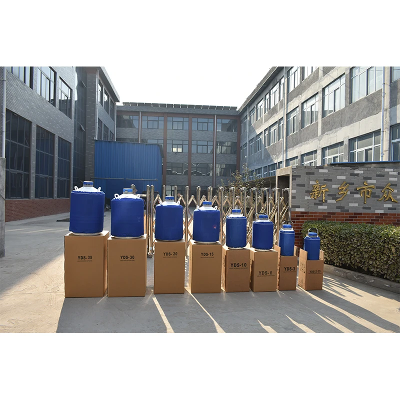 YDS-2-35 Liquid Nitrogen Tank 2L Semen Storage Pressure Vessel for ...