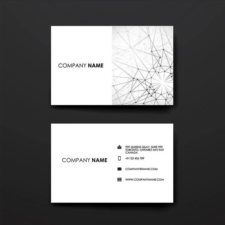 Customized Bio Paper NFC Business Card Printing Luxury Gold Foil RFID ...
