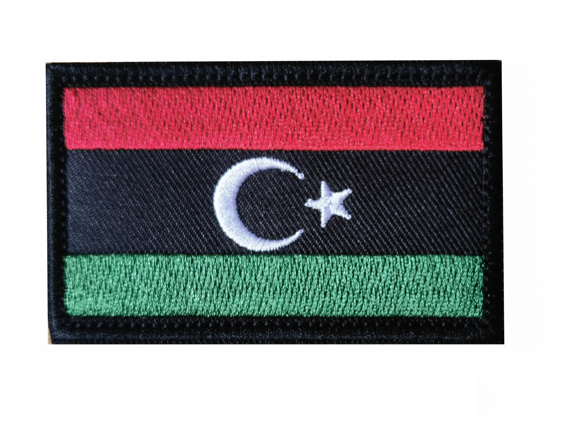 African Countries Flags Embroidery Patches with Hook Loop