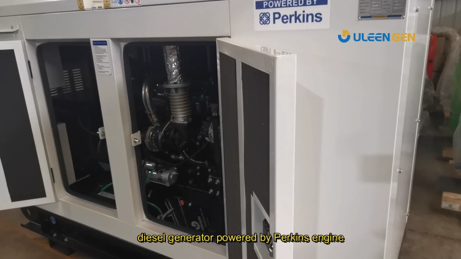Diesel Generator 60kv A 100kva Movable Standby Power Genset 100kw ...