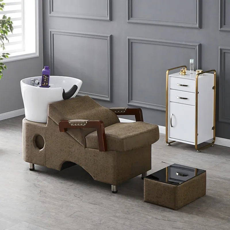 Salon Shampoo Chair Bed Salon Shampoo Chair Design Washing Chair Spa ...