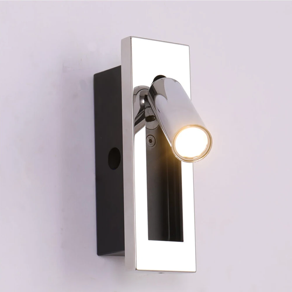 Hotel Led Indoor Headboard Wall Lamp - Bedside Reading Light