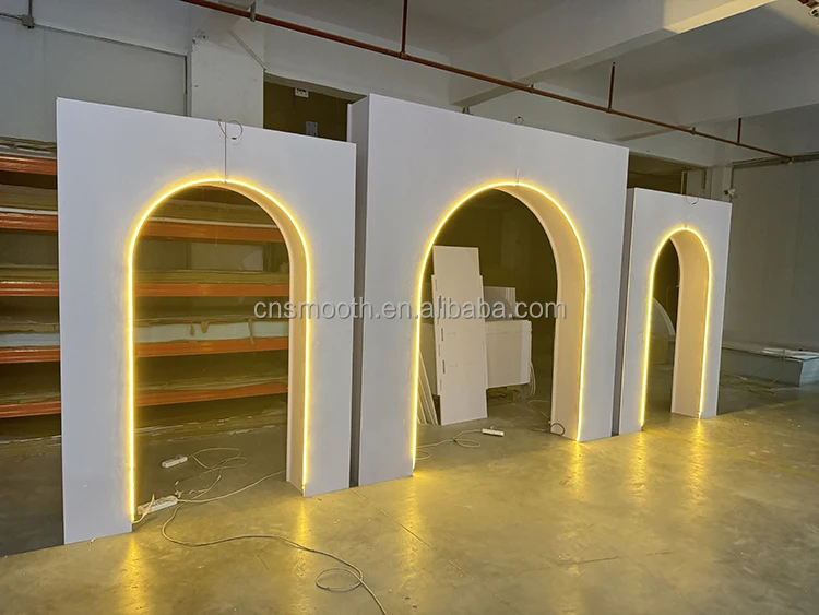 2024 New Design Lighted Backdrop Props Wedding Acrylic Backdrop For ...