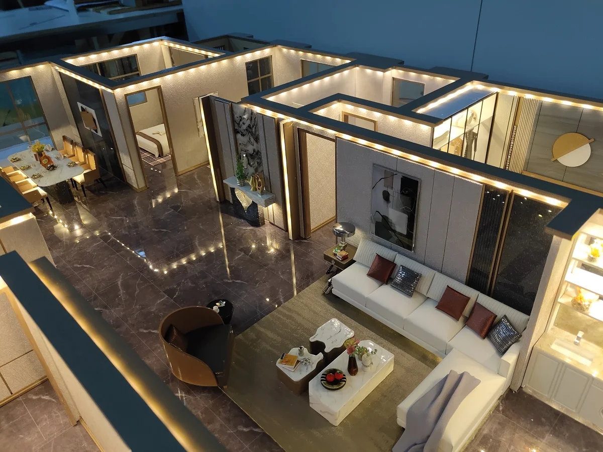 Residential Building Model Making,3d Rendering Real Estate ...