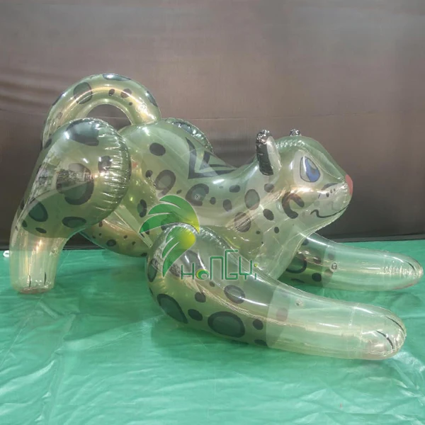 Hongyi Customized Cute Inflatable Fat Leopard - Durable Outdoor Toy