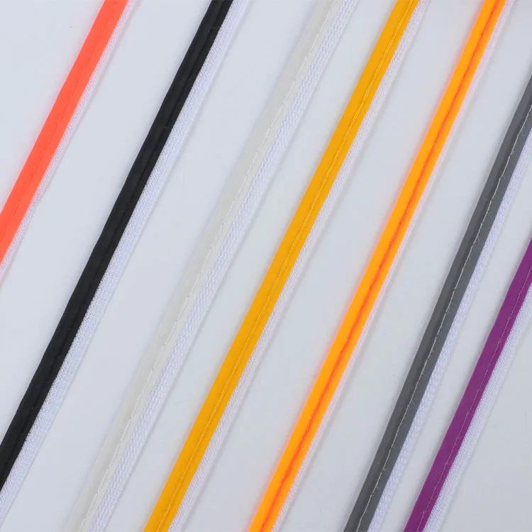 100% Polyester Reflective Piping - Safety & Style