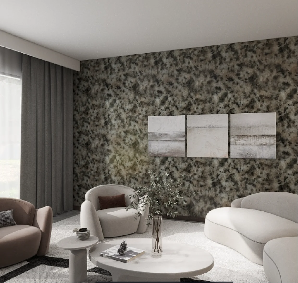 Carbon Slate Pvc Wall Panel Wpc Wood Bamboo Fiber Marble Wooden Grain ...