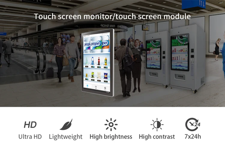 49 Inch Stable Aluminum Alloy Graphic Display Videos Supplier Desktop Tv Tft Lcd Monitor Touch ...