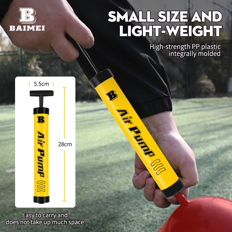 Soccer Ball Hand Held Air Pump Inflator with Needle - Bm-303s