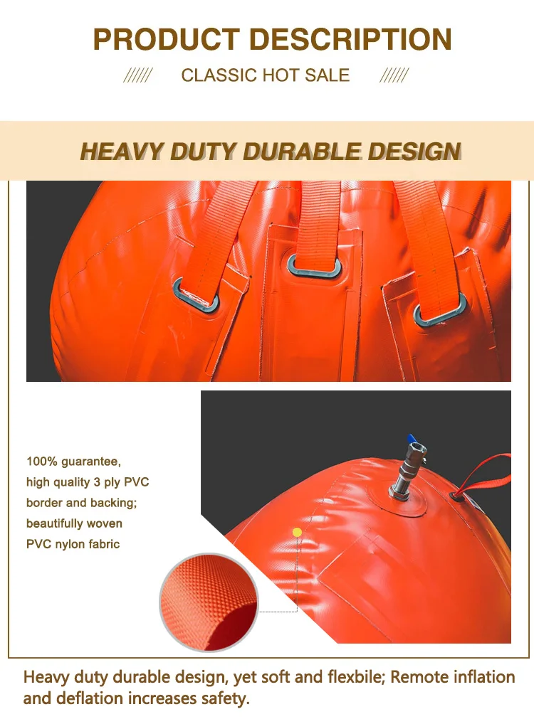 Pneumatic Totally Enclosed and Water Air Lift Bags Versatile Parachute ...