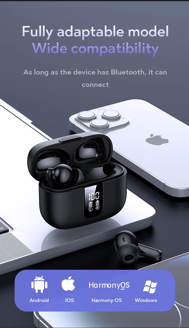Y40 Wireless BT Headphones - Hifi Sound & Noise Cancellation